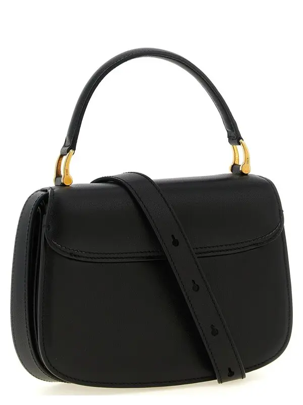 AMI Paris Paris Paris Handbag - Black