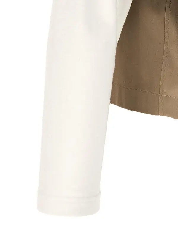 Balenciaga Double-layer Shirt - Cream