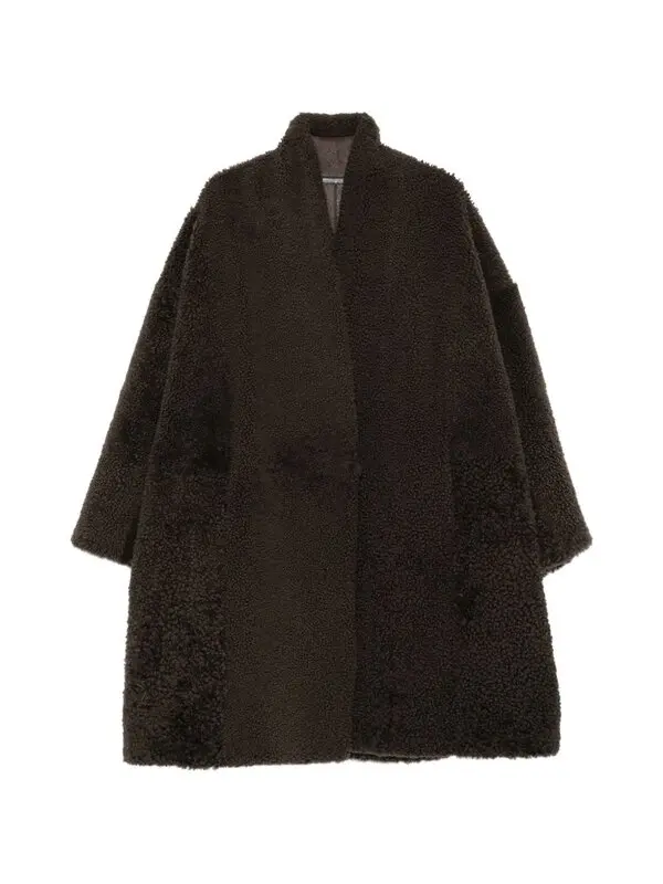 TOM FORD Cashmere Cocoon Coat - Brown