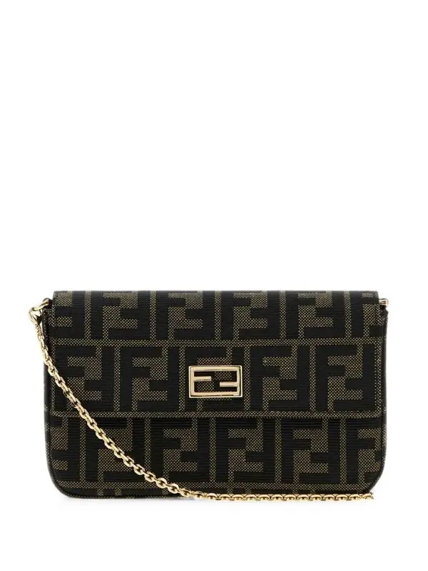 Fendi Tube Ff Mini Bag - Black
