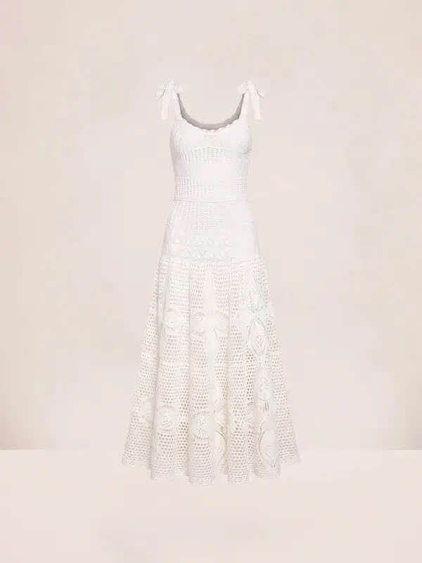 Alexis Calinda Dress - White