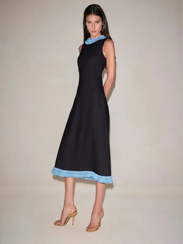 Alexis Cedrata Dress - Black