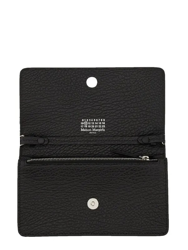 MAISON MARGIELA Portafoglio "four Stitches" Medium Con Catena