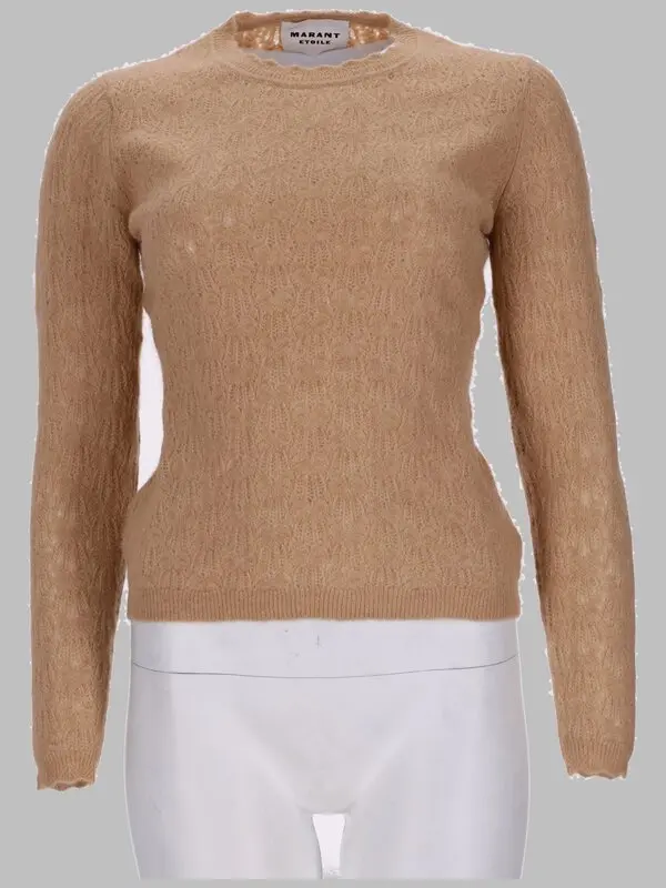 MARANT ETOILE Maglia "obeline" In Alpaca