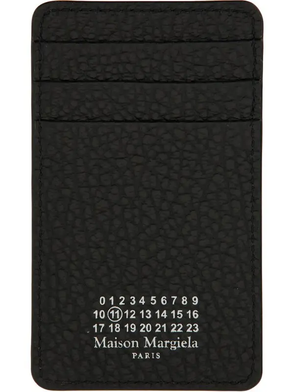 MAISON MARGIELA Portacarte "four Stitches - Black