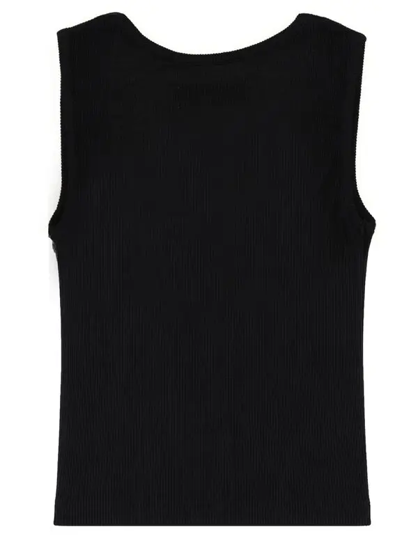 VIVIENNE WESTWOOD Top Cropped A Coste Con Logo