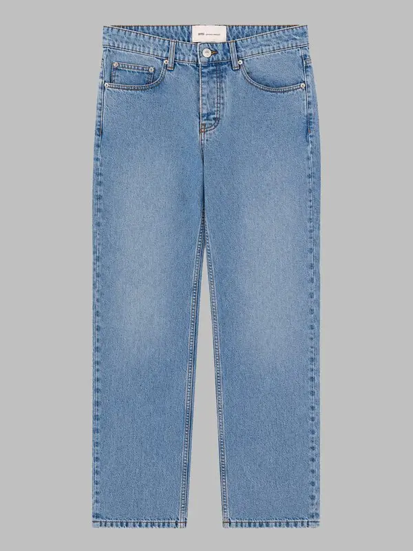 AMI Paris Classic Fit Denim Jeans