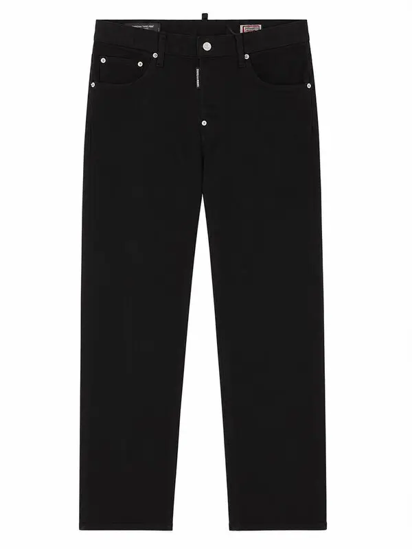 Dsquared2 Jeans In Denim Di Cotone - Black