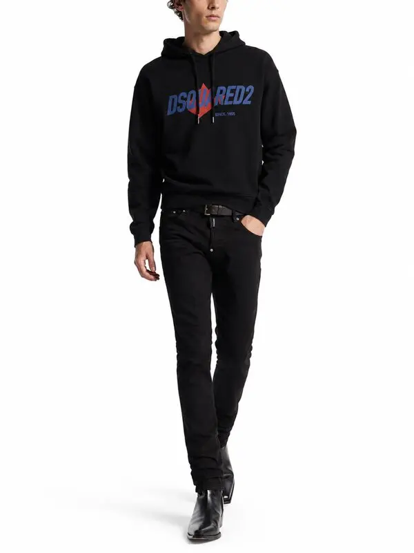 Dsquared2 Cotton Denim Jeans - Black