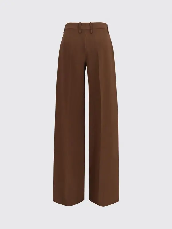 Ermanno Scervino Mid-rise Straight-leg Crêpe Trousers - Walnut