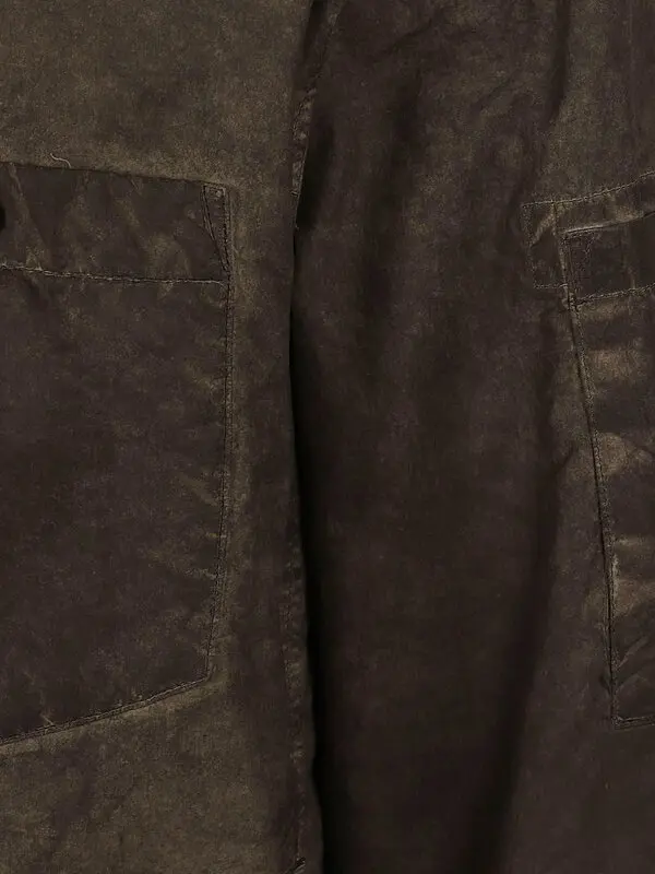 C.P. COMPANY Technical Fabric Shirt Jacket With Zip Closure And Pockets