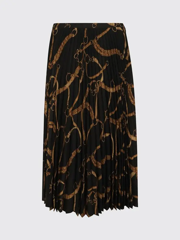 Ralph Lauren Printed Pleated Skirt