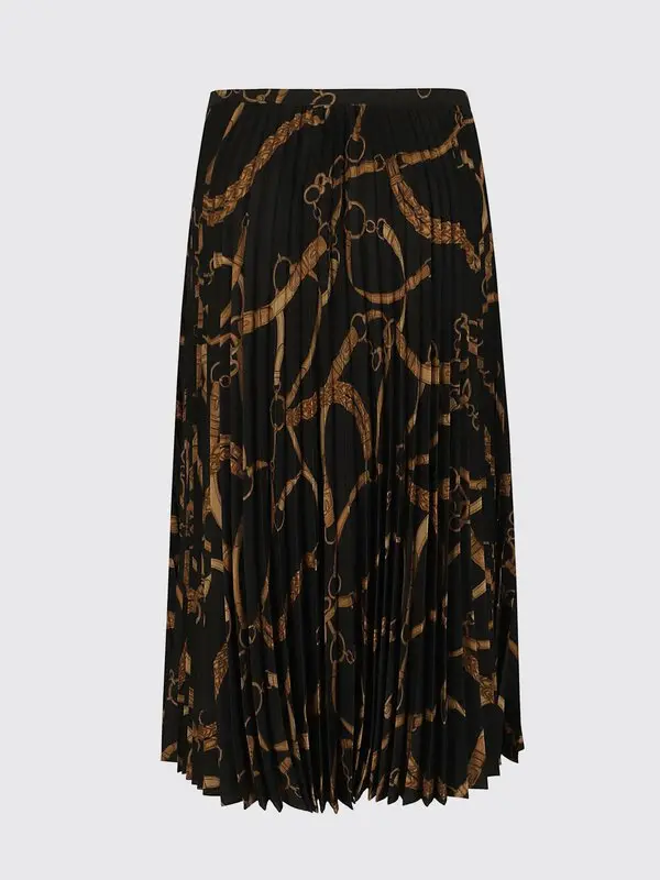 Ralph Lauren Printed Pleated Skirt