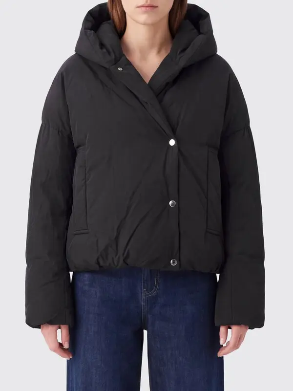 Sportmax Marla Quilted Hooded Puffer Jacket - Black