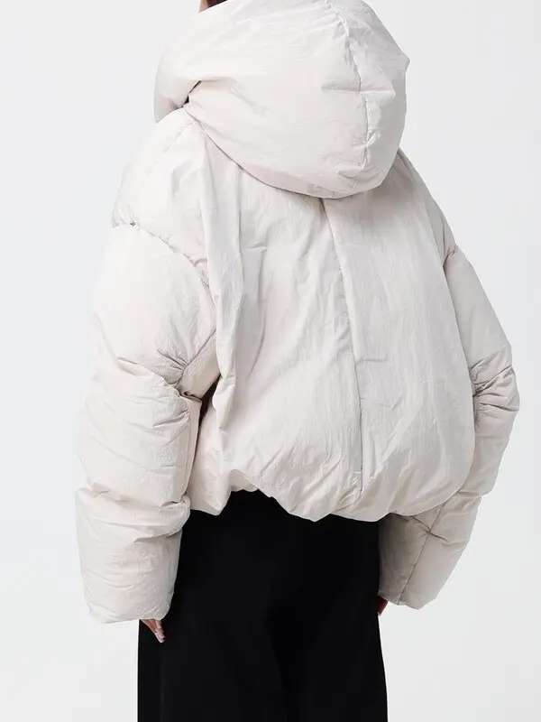 Sportmax Marla Short Quilted Hooded Puffer Jacket In Cotton Blend