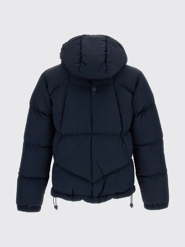 K-WAY Quill Quilted Hooded Down Jacket In Nylon With Duck Down Filling