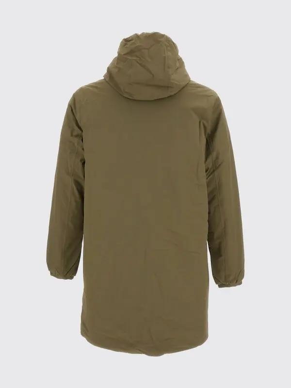 K-WAY Jacob Reversible Waterproof Hooded Windbreaker Jacket In Nylon