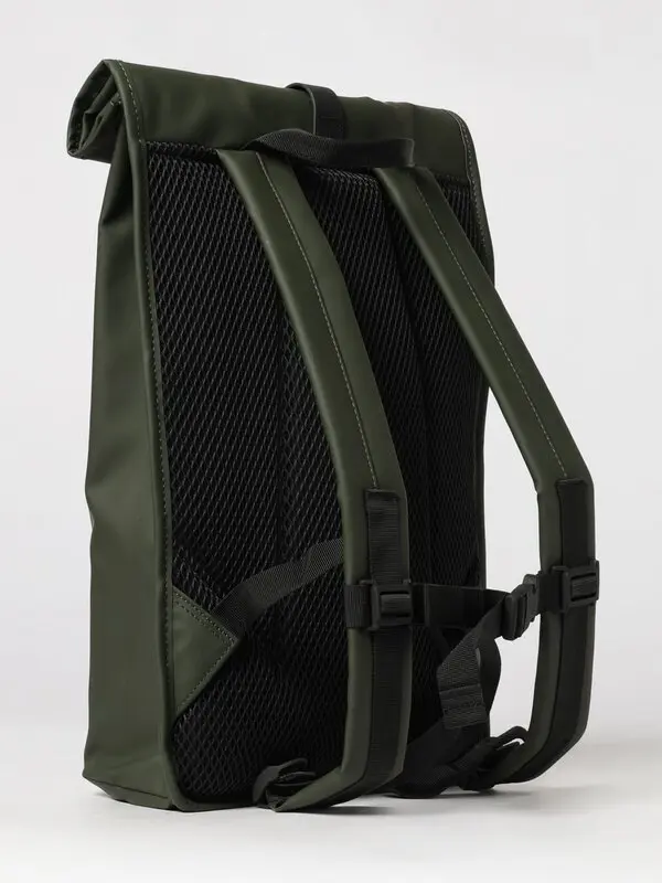 Rains Rolltop Rucksack In Waterproof Pu