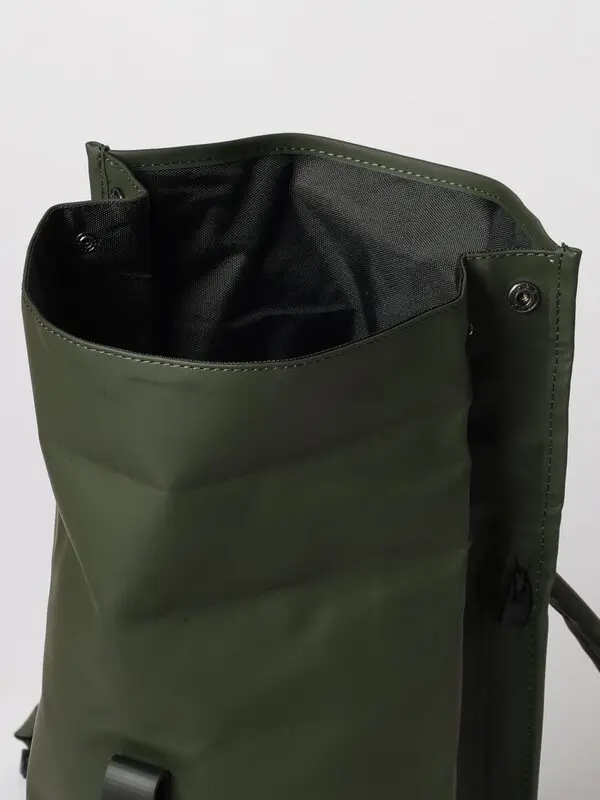 Rains Rolltop Rucksack In Waterproof Pu