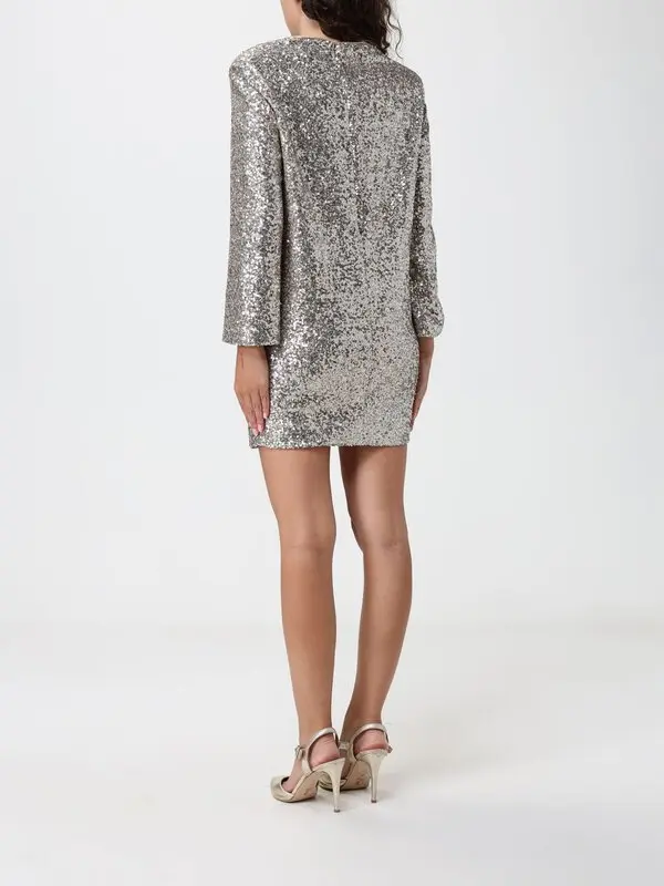 SIMONA CORSELLINI Sequin-embellished Sheath Mini Dress With Bow