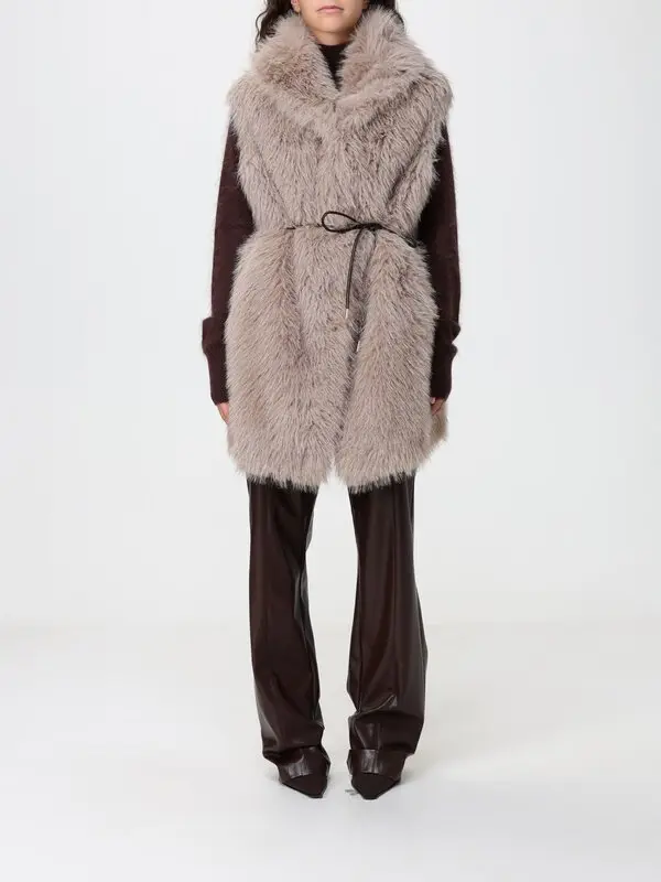 SIMONA CORSELLINI Waistcoat - Beige