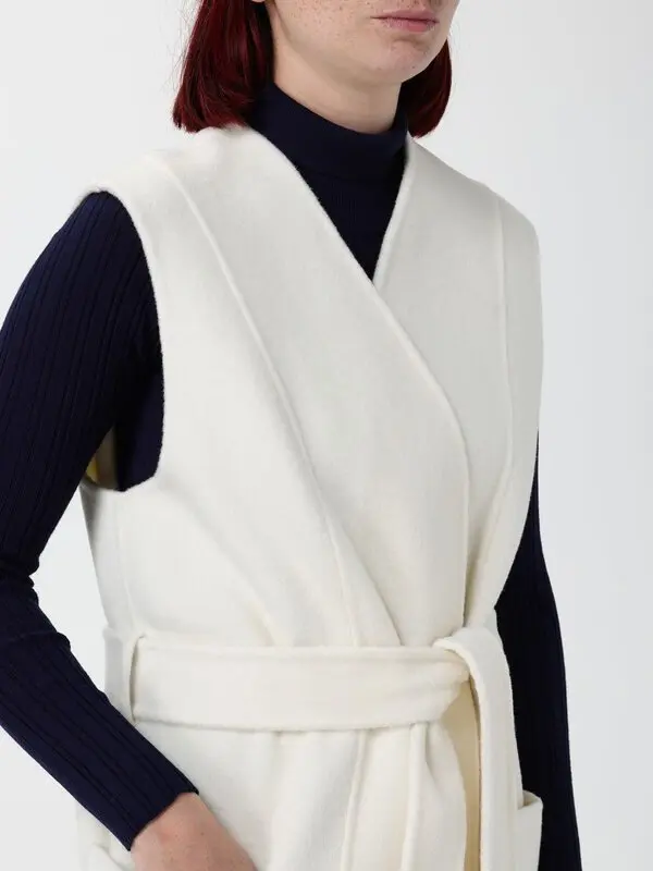 SIMONA CORSELLINI Waistcoat - Ivory