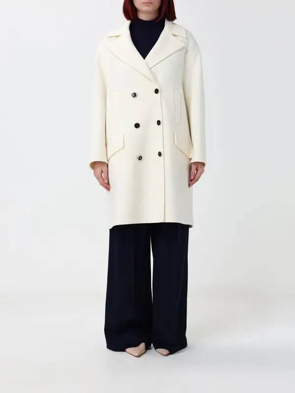 SIMONA CORSELLINI Coat - Ivory