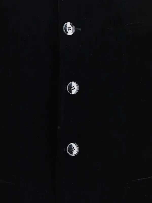 Giorgio Armani Single-breasted Velvet Ceremony Blazer