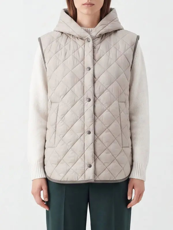 Brunello Cucinelli Quilted Technical Fabric Gilet