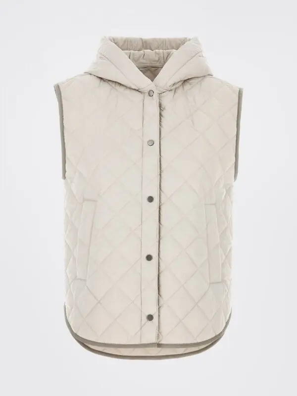 Brunello Cucinelli Quilted Technical Fabric Gilet