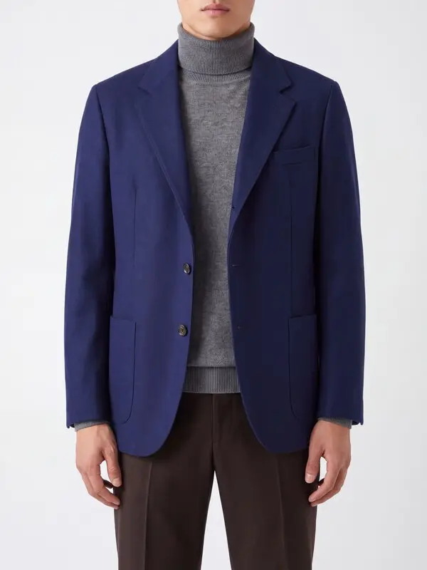 Brunello Cucinelli Jacket - Cobalt