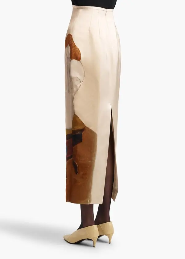 Khaite Winton Skirt - Lady Print