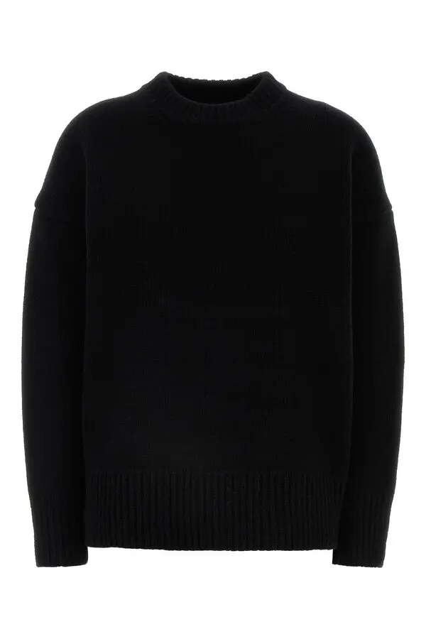 Co Oversized Crew Neck Cashmere-wool Sweater