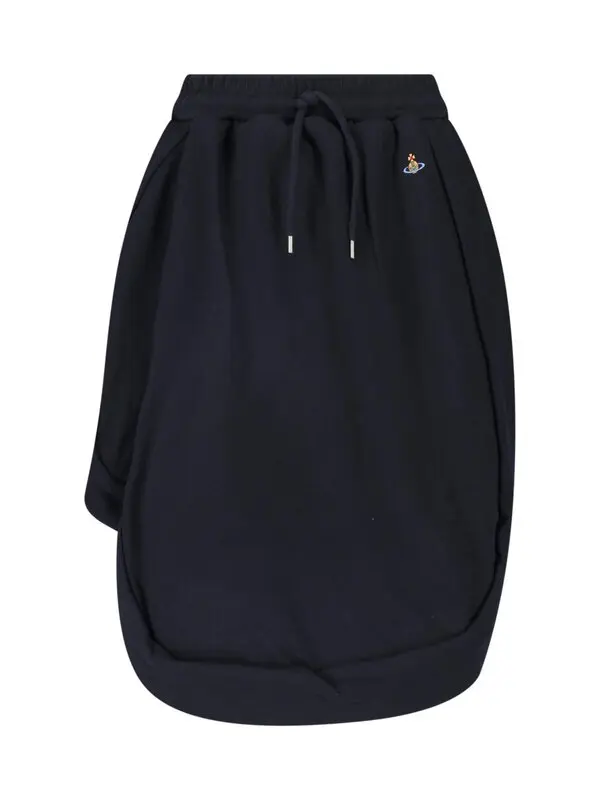 VIVIENNE WESTWOOD Drawstring Mini Skirt