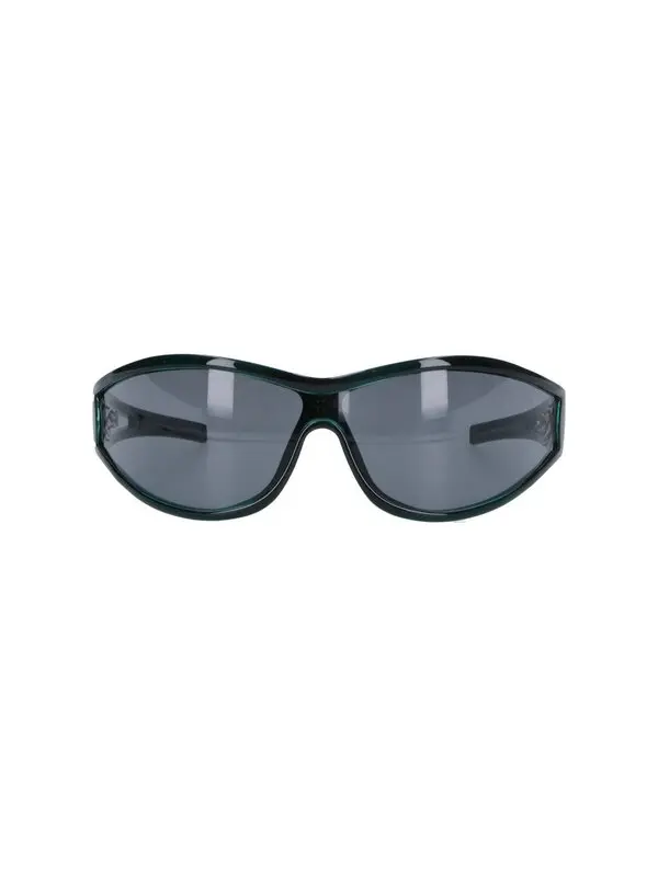 FACE.HIDE Oversized Shield Sunglasses