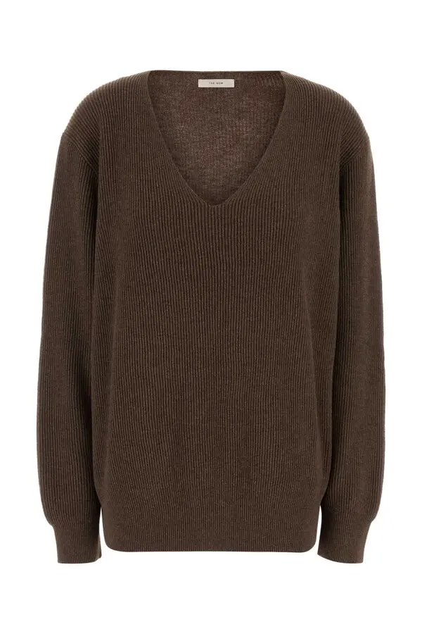 THE ROW Stretch Cotton-blend Phef Sweater