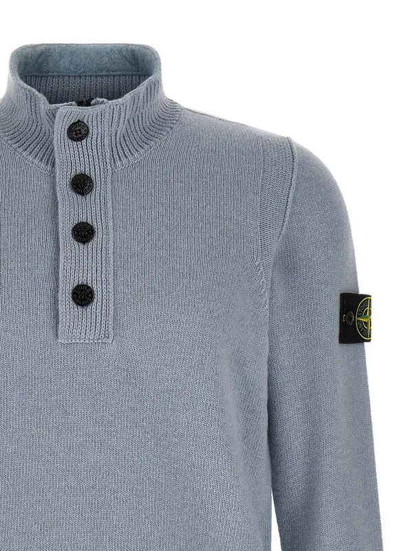 Stone Island 5100040' Sweater - Blue