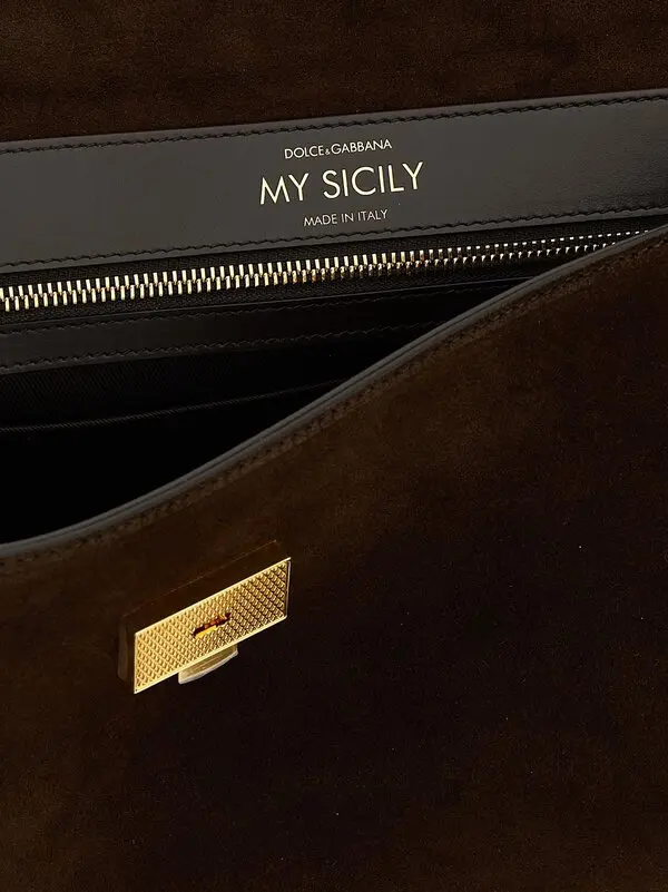 Dolce & Gabbana My Sicily" Handbag - Brown