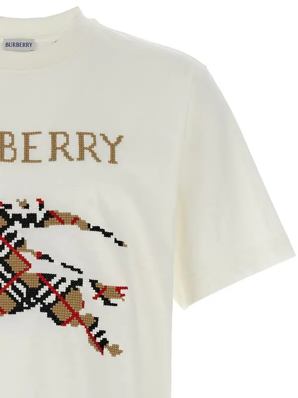 Burberry Cross Stitch T-shirt