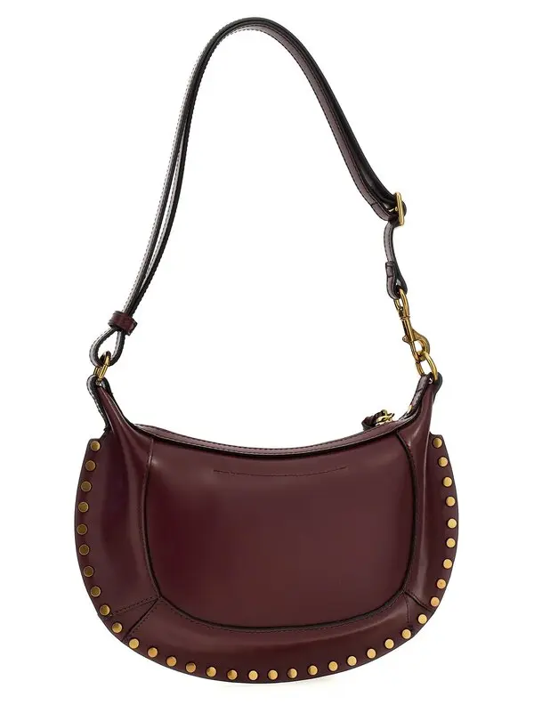 Isabel Marant Étoile Oskan Moon Studded Leather Shoulder Bag - Multicolor