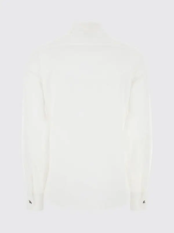 Burberry Slim Fit Cotton Poplin Shirt With Concealed Placket