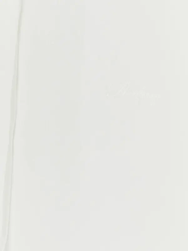 Burberry Slim Fit Cotton Poplin Shirt With Concealed Placket