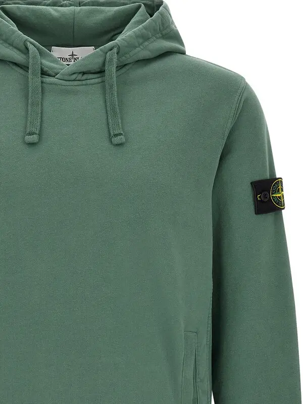 Stone Island Badge Hoodie
