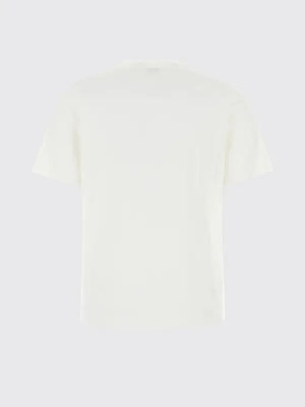 Brunello Cucinelli Cotton Crewneck T-shirt With Pocket And Monili Embellishment