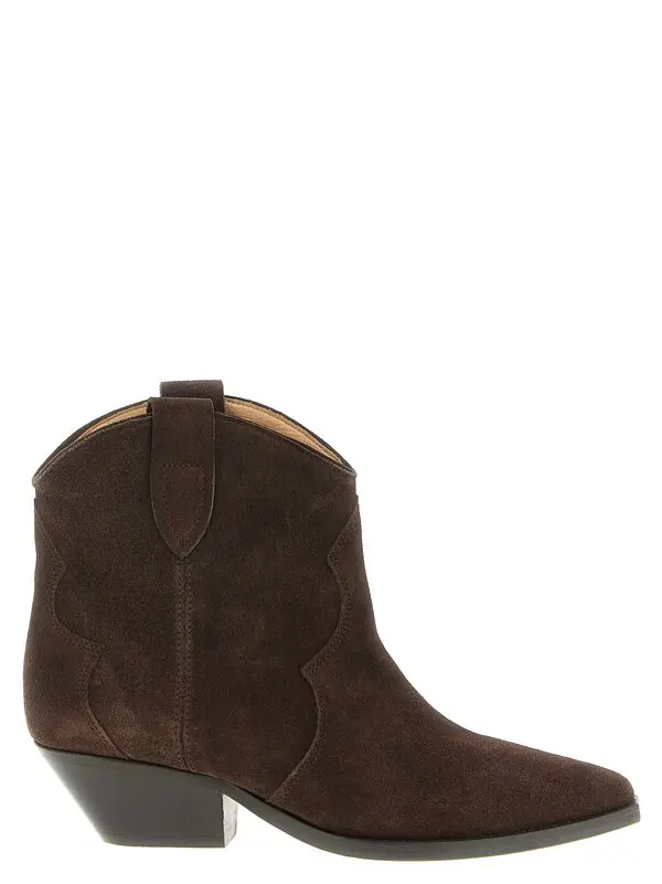 Isabel Marant Étoile Dewina' Ankle Boots - Brown