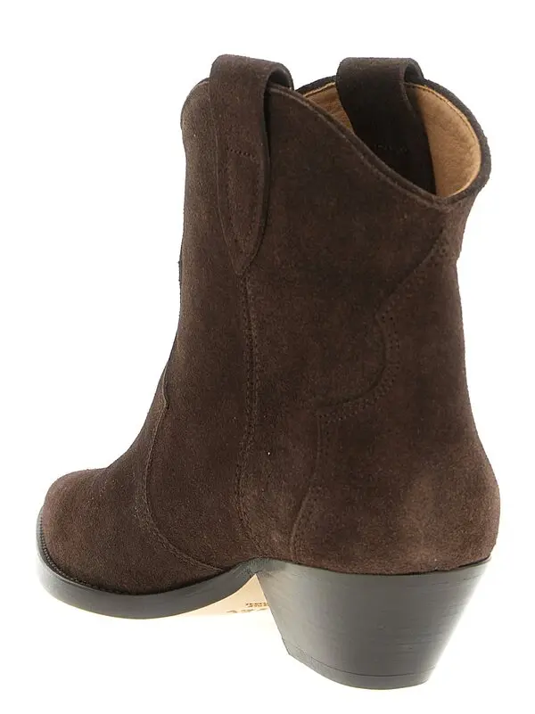 Isabel Marant Étoile Dewina' Ankle Boots - Brown