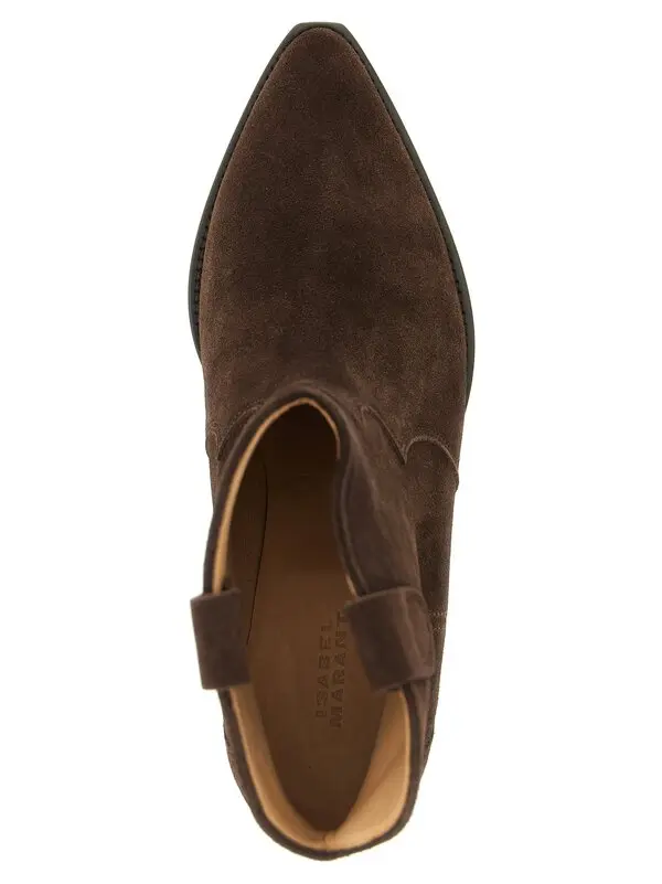 Isabel Marant Étoile Dewina' Ankle Boots - Brown