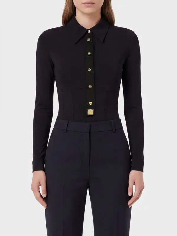 Elisabetta Franchi Top - Black