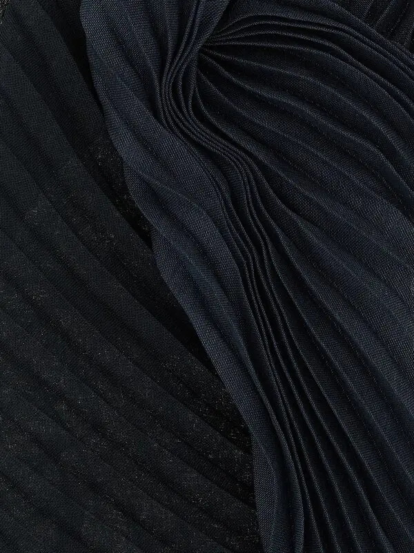 Issey Miyake Gradation Ramie Pleats' Stole
