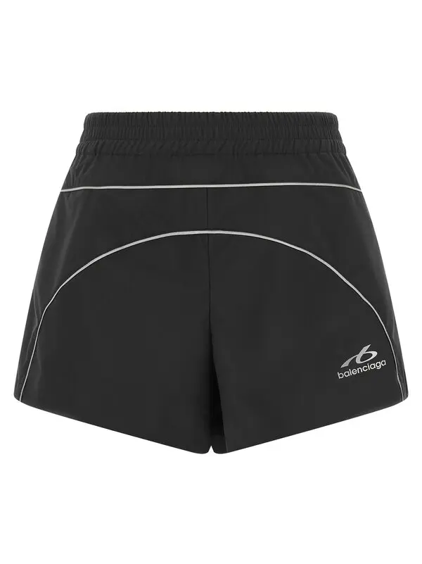 Balenciaga Techwear' Shorts - Black